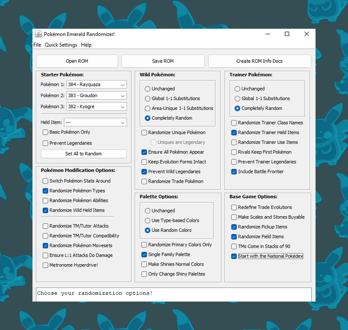 The Pokemon Emerald Randomizer (Guide) - PokéHarbor