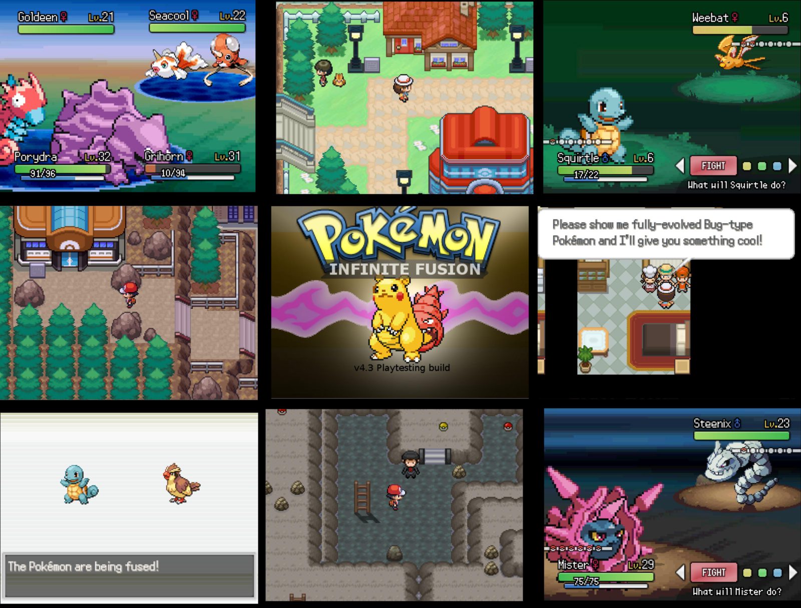 Pokemon Infinite Fusion (v6.7) Download - PokéHarbor