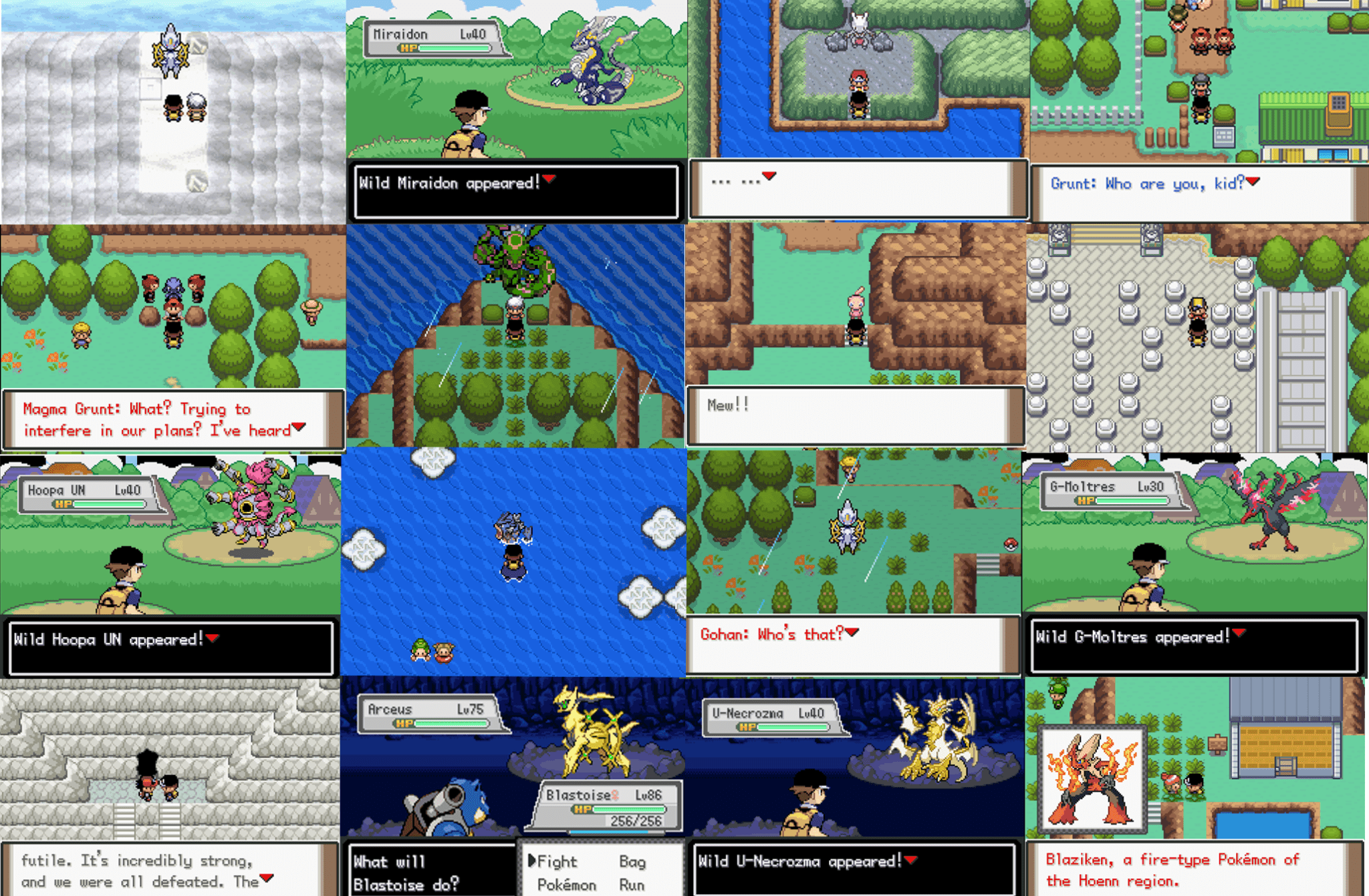 Pokemon Fire Red Multiverse (GBA) Download - PokéHarbor