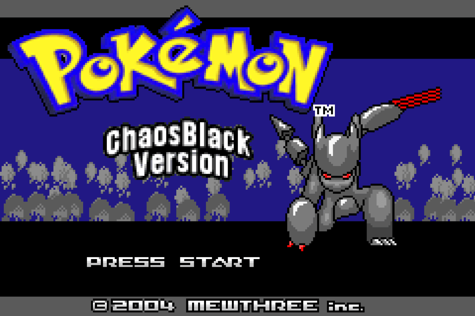 Pokemon Chaos Black: Recreated (GBA) Download - PokéHarbor