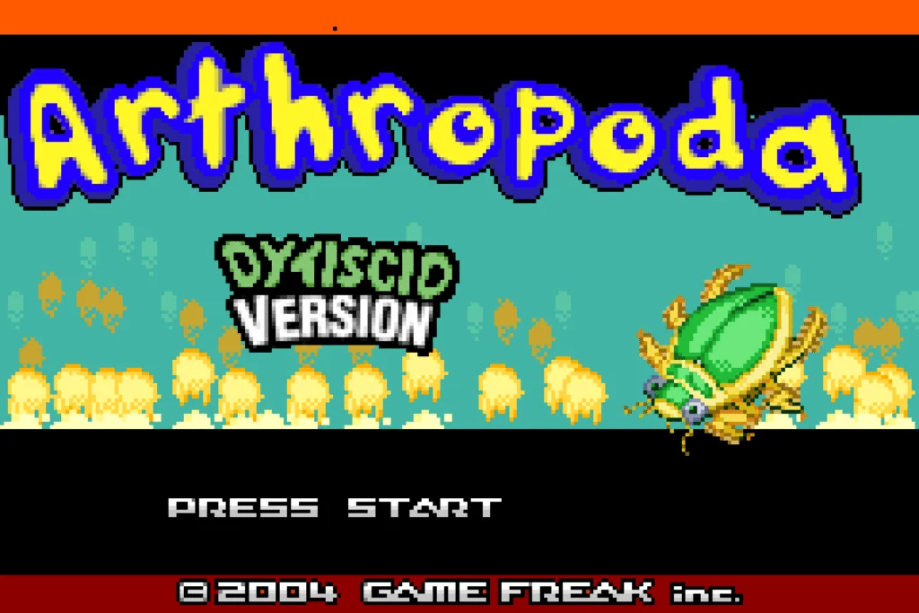 Pokemon Arthropoda Dytiscid (GBA) Download - PokéHarbor